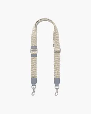 Marc Jacobs The Thin Arrow Webbing Strap - Wolf Grey Multi