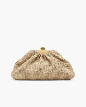 Marc Jacobs The Summer Woven Glam Clutch Bag - Natural