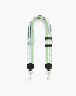 Marc Jacobs The Woven Webbing Strap - New Mint Multi