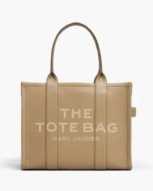 Marc Jacobs The Leather Large Tote Bag In Camel
