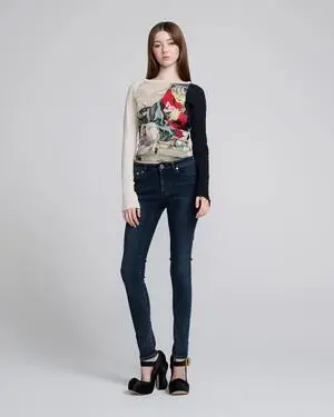 Marc Jacobs Stacked Skinny Jeans In Size
