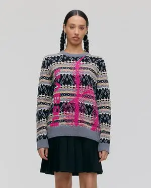 Marc Jacobs Kei's Heaven Sweater In Size - Multi