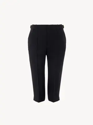 Chloé Tailored Capri Pants - Black