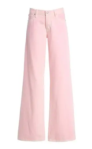 FRAME Rigid Flared-leg Jeans - Pink