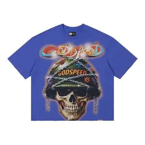 GODSPEED Badges Of Honor T-shirt 'royal - Blue