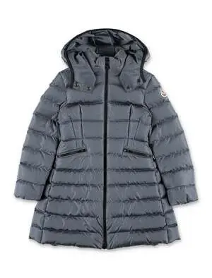 Moncler Mini Charpal Puffer Jacket With Detachable Hood