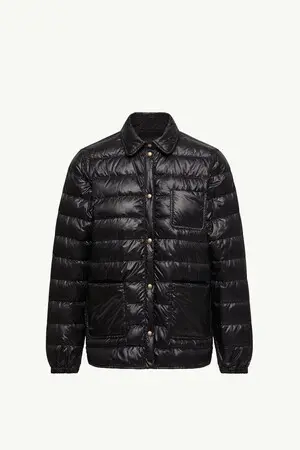 Moncler Fouine Down Shirt Jacket - Black