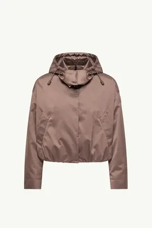Moncler Chevreuil Duchesse Short Down Jacket - Brown