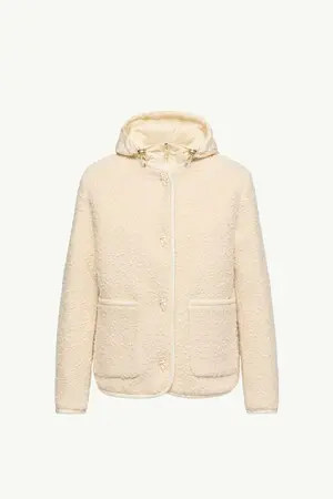 Moncler Hylesine 3-in-1 Wool & Cotton Blend Short Down Jacket