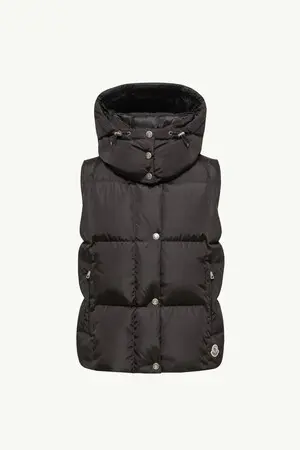 Moncler Macareux Down Vest - Black