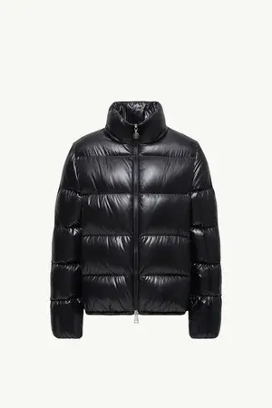 Moncler Abbadia Short Down Jacket Black