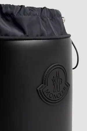 Moncler Kickstream High Rain Boots - Black