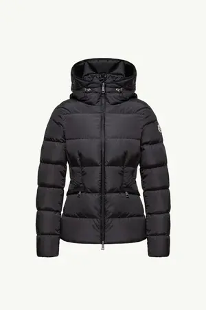 Moncler Avoce Hooded Short Down Jacket - Black