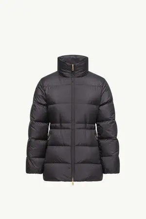 Moncler Brossette Short Down Jacket - Black