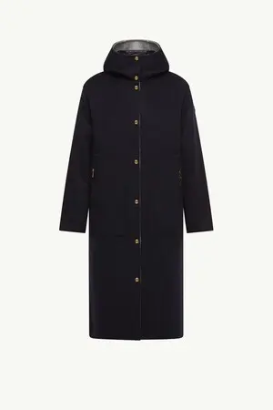 Moncler Anthrene 3-in-1 Wool & Cashmere Blend Hooded Down Jacket - Blue