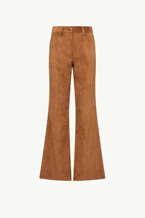 Moncler Corduroy Wide Leg Pants - Beige