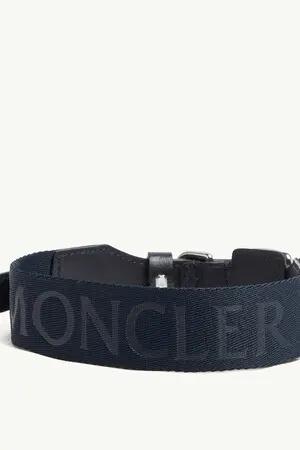 MONCLER POLDO DOG COUTURE Logo Dog Collar