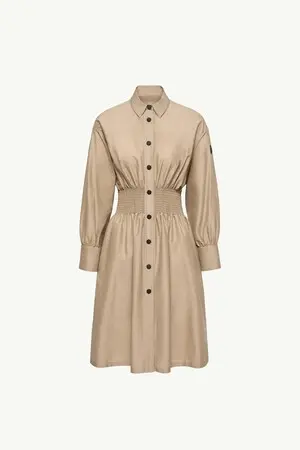 Moncler Cotton Nylon Shirt Dress