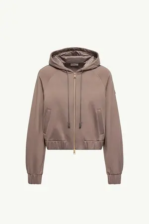 Moncler Technical Fleece Zip-up Cardigan