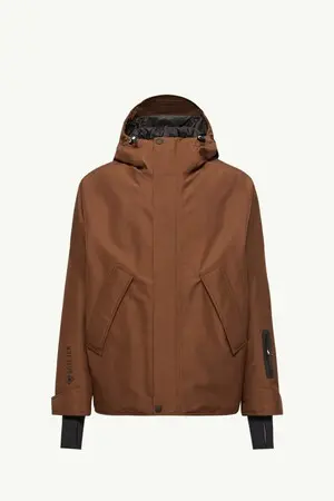 Moncler Lambir Hooded Gore-tex® Ski Jacket - Brown