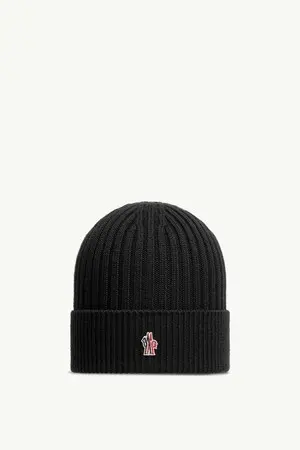 Moncler Wool Beanie - Black