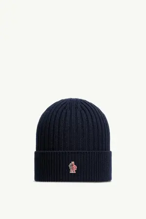 Moncler Wool Beanie - Blue