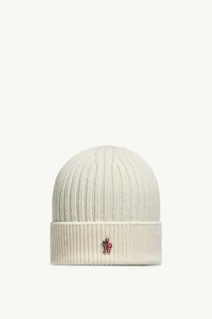 Moncler Wool Beanie - White