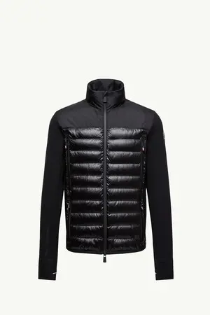 Moncler Padded Polartec® Zip-up Sweatshirt - Black