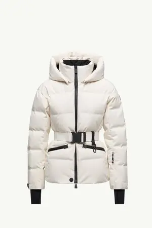 Moncler Tolima Hooded Insulated Ski Jacket - White
