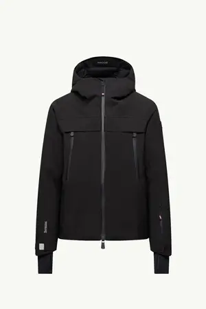 Moncler Chanavey Hooded Ski Jacket - Black