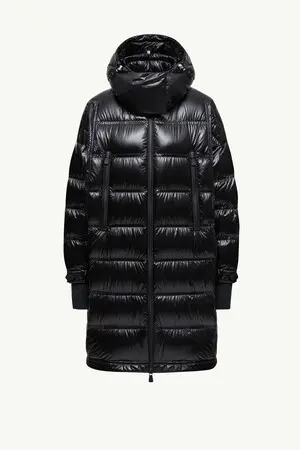 Moncler Rochelairs Hooded Long Down Jacket