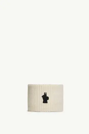 Moncler Wool Headband - White