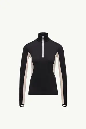 Moncler Polartec® Half-zip Technical Base Layer - Black