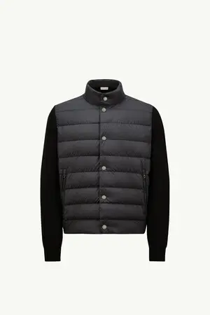 Moncler Padded Cotton Zip-up Cardigan