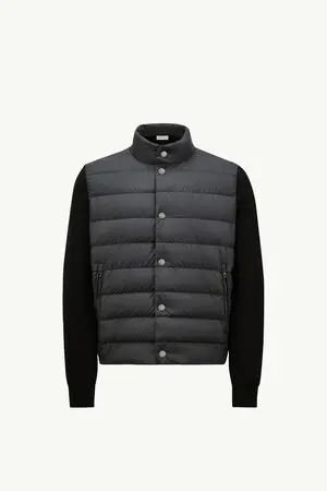 Moncler Padded Cotton Zip-up Cardigan