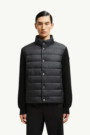 Moncler Padded Cotton Zip-up Cardigan