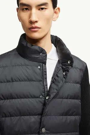 Moncler Padded Cotton Zip-up Cardigan