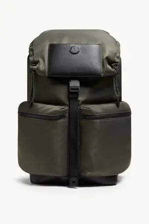 Moncler Kenton Drill Backpack - Green