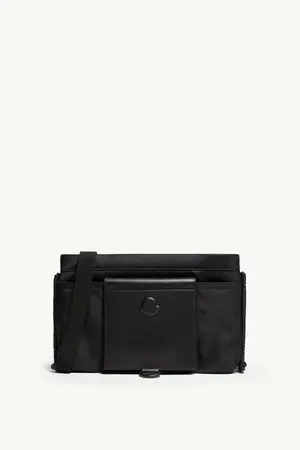 Moncler Kenton Drill Crossbody Bag Black