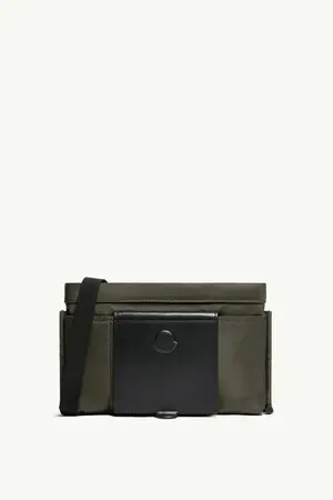 Moncler Kenton Drill Crossbody Bag - Green