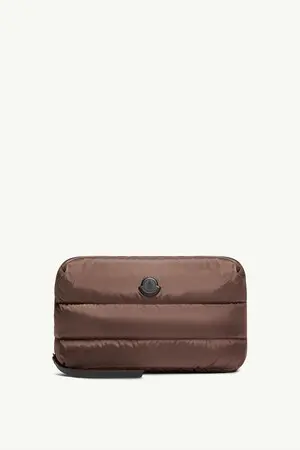 Moncler Caradoc Beauty Case - Brown