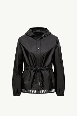 Moncler Rochebonne Hooded Taffeta Jacket