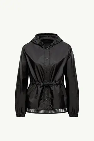 Moncler Rochebonne Hooded Taffeta Jacket