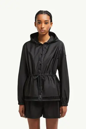 Moncler Rochebonne Hooded Taffeta Jacket