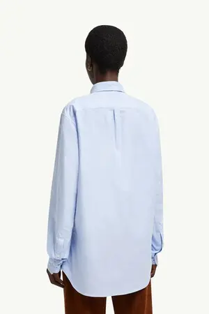 Moncler Long Sleeve Oxford Cotton Shirt