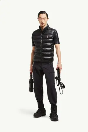 Moncler Down Vest - Black
