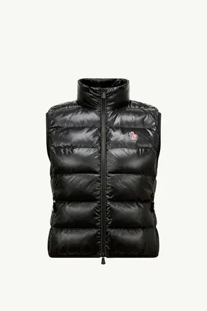 Moncler Padded Zip-up Jersey Vest