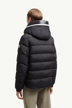 Moncler Cardere Hooded Short Down Jacket