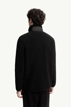Moncler Teddy Zip-up Sweatshirt With Pocket
