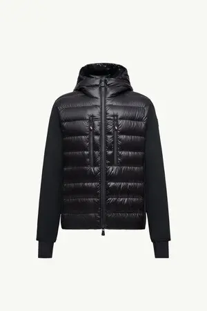 Moncler Padded Zip-up Hoodie - Black